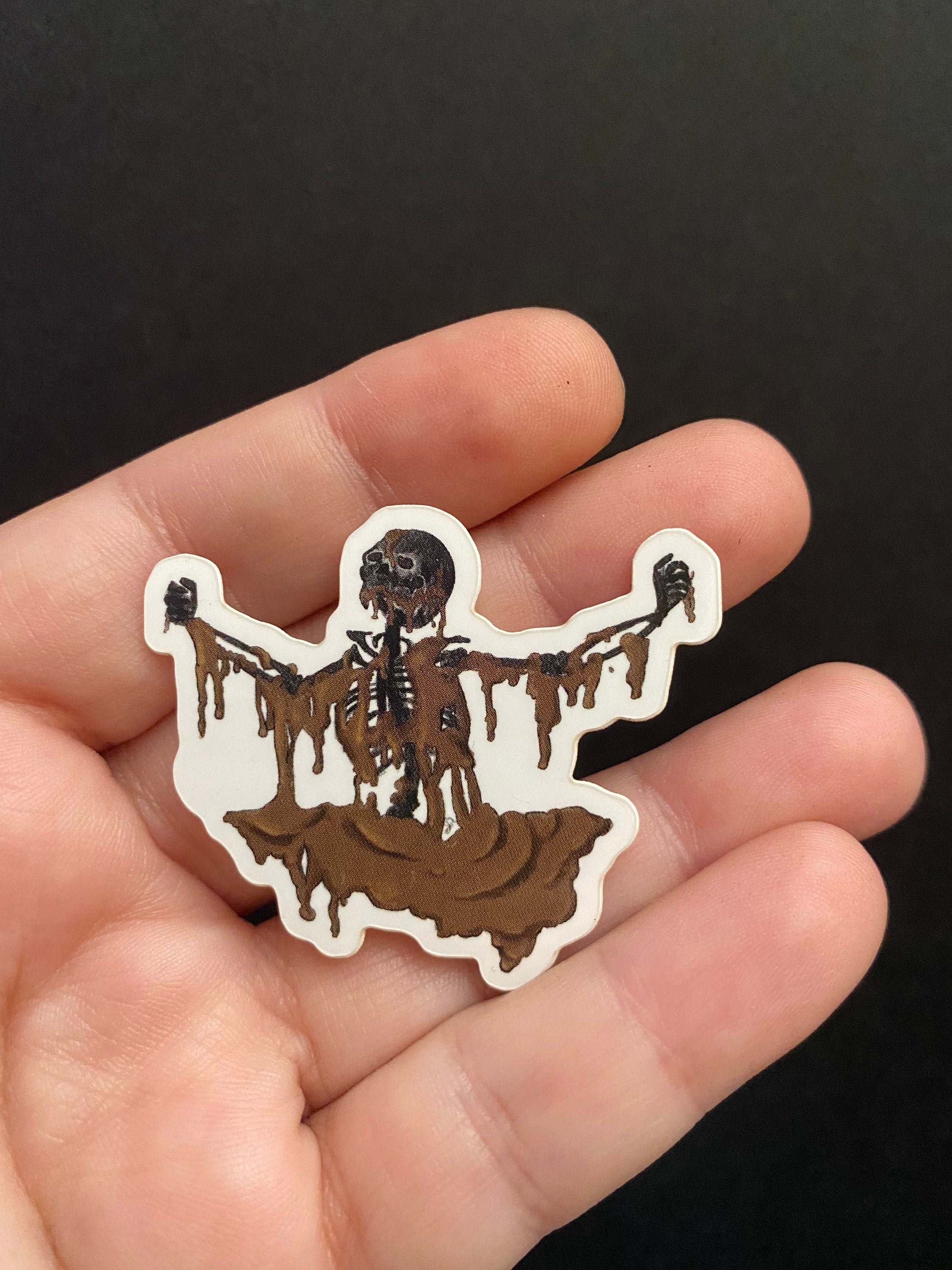 Hexxus Ferngully Skull and Sludge Vinyl Sticker - Etsy Israel