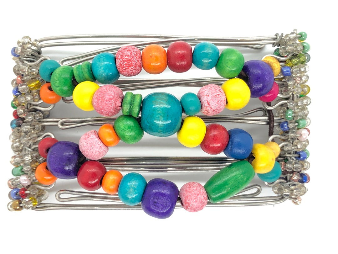 Butterfly Hair Clip Stainless Steel Interlocking Combs | Bead Colours ...