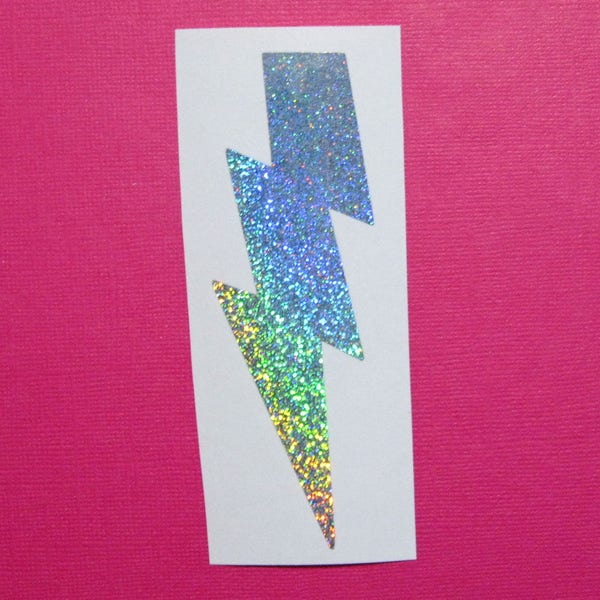 Blue Lightning Bolt - Etsy