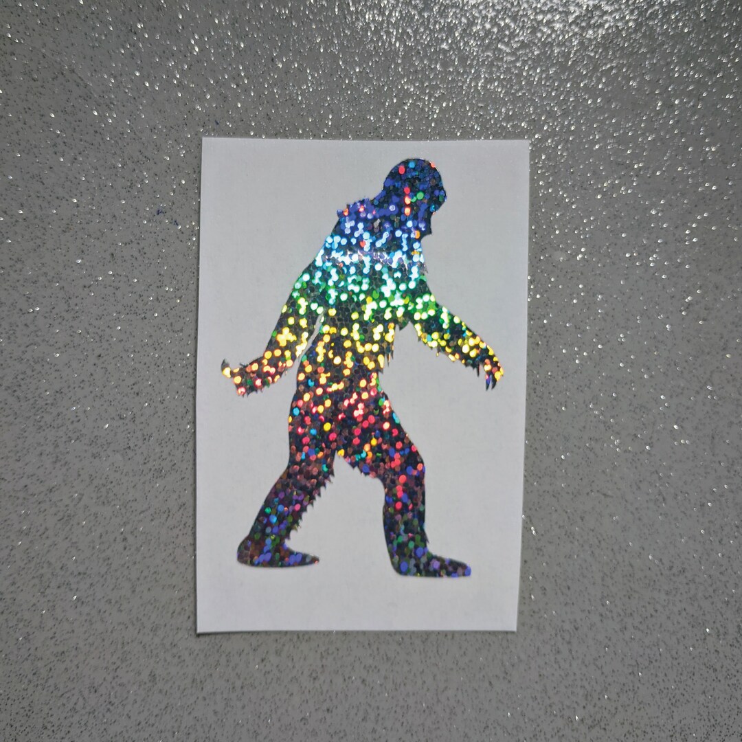 Bigfoot Vinyl Sticker, Big Foot Decal, Sasquatch Sticker, Sasquatch ...