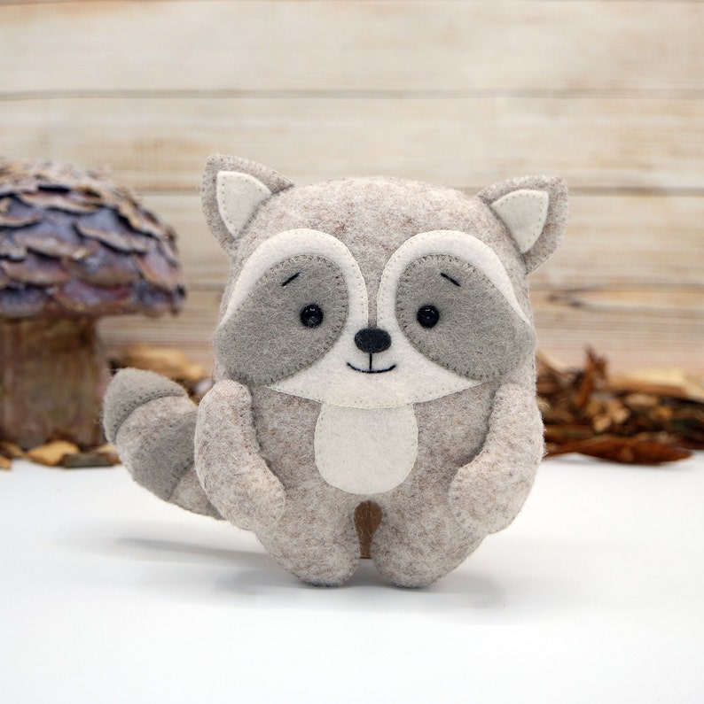 PDF Felt Pattern Woodland Animals Sewing Pattern by - Etsy