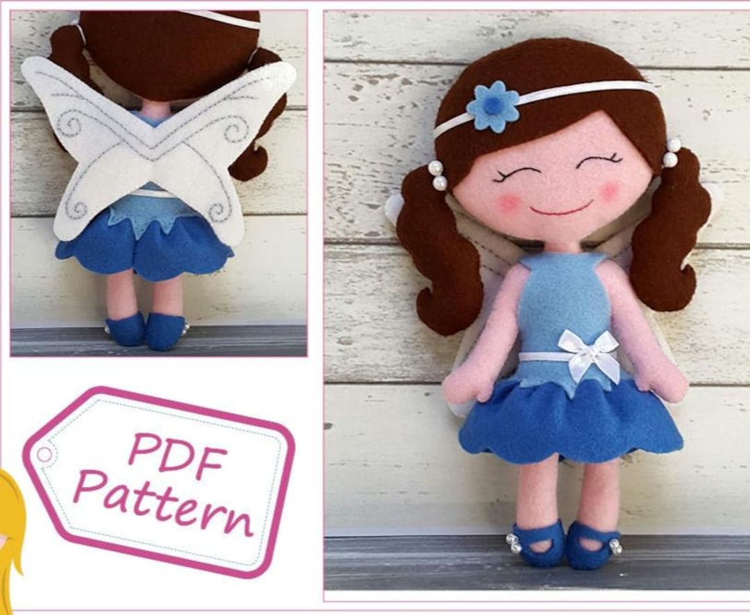 PDF Patroon Bleubell Het Elfje, Vilt Patroon, Patroon Vilt Pop - Etsy