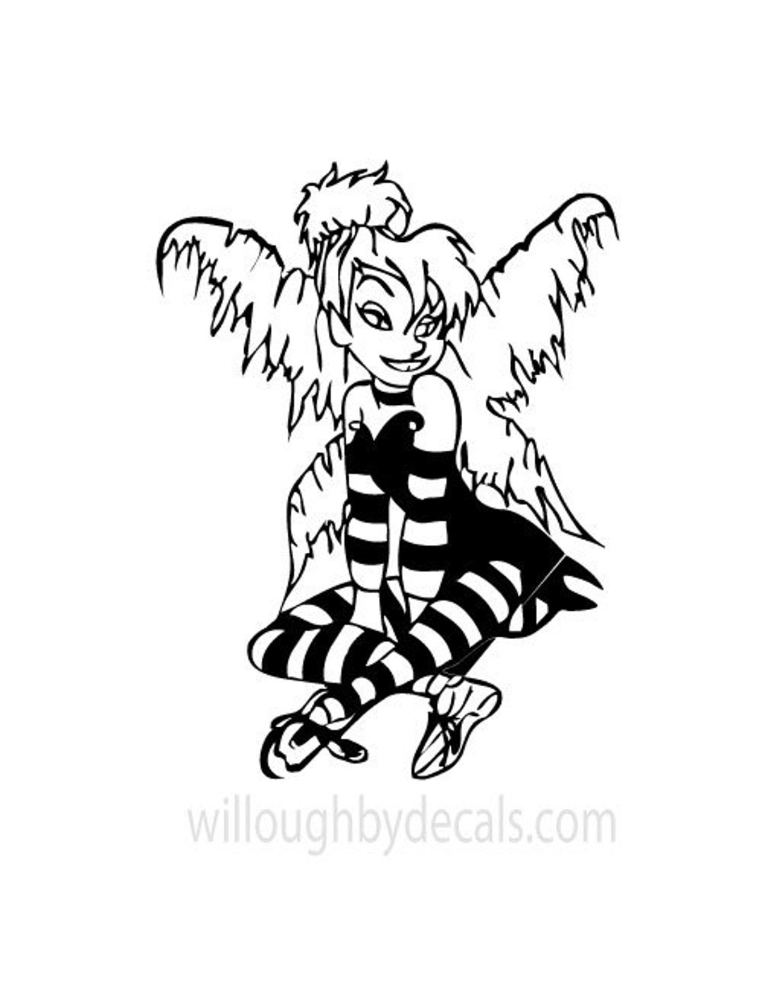 Fairy Vinyl Decal Sticker - Etsy