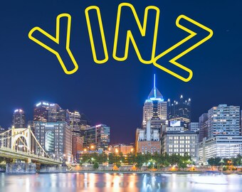 YINZ Vinyl Decal Sticker | Etsy
