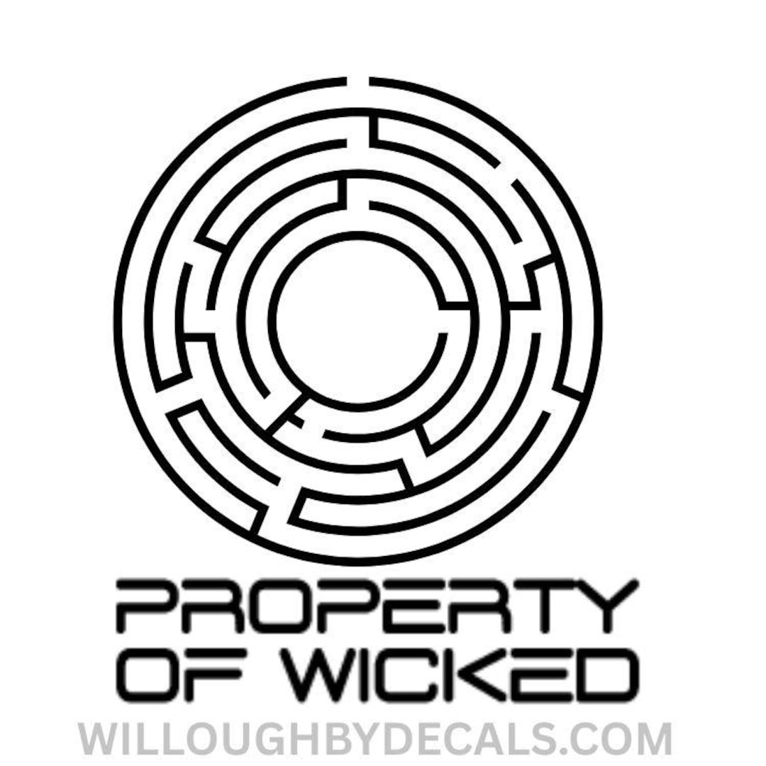 Maze Runner Wicked Vinyl Decal Sticker - Etsy