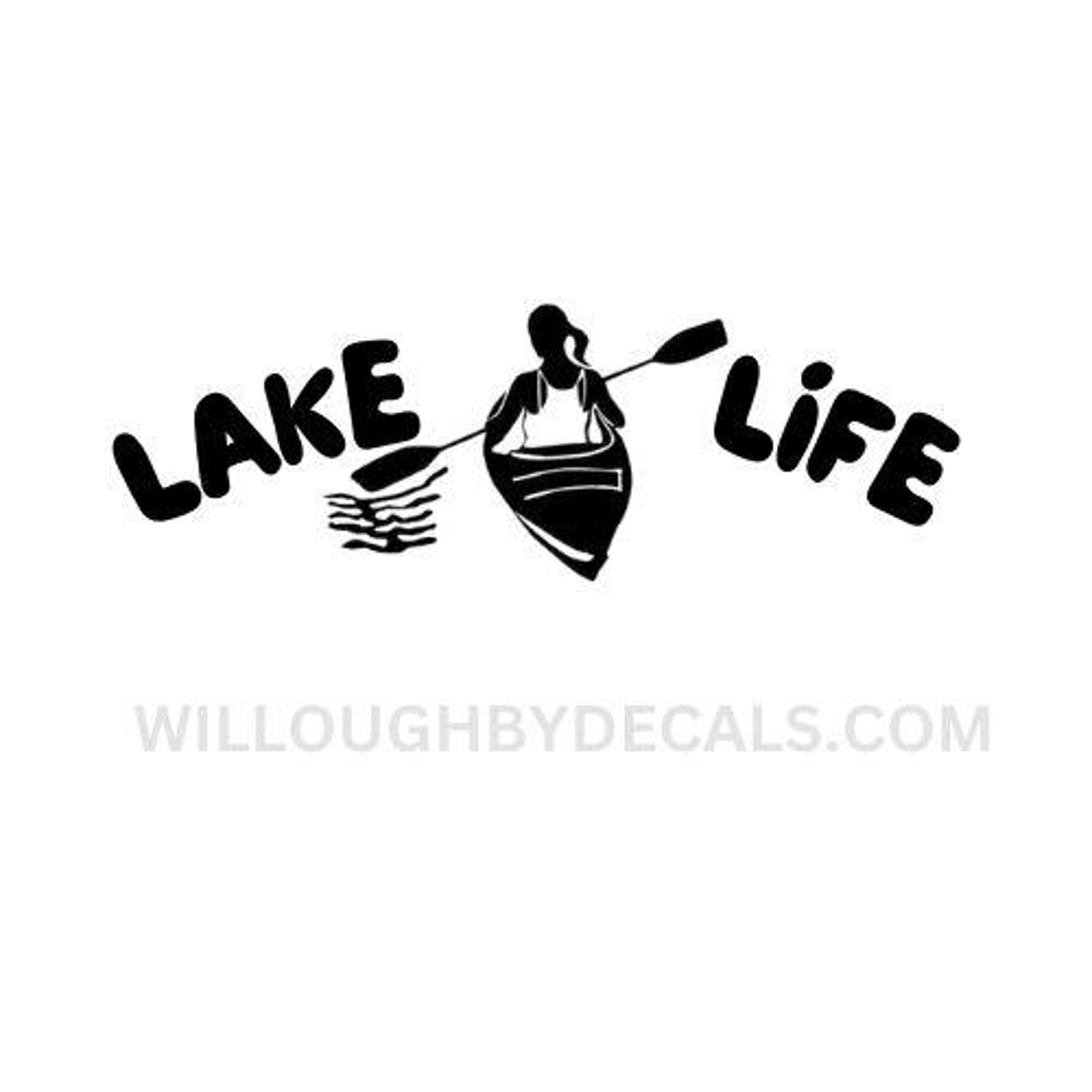 Lake Life Vinyl Decal Sticker - Etsy
