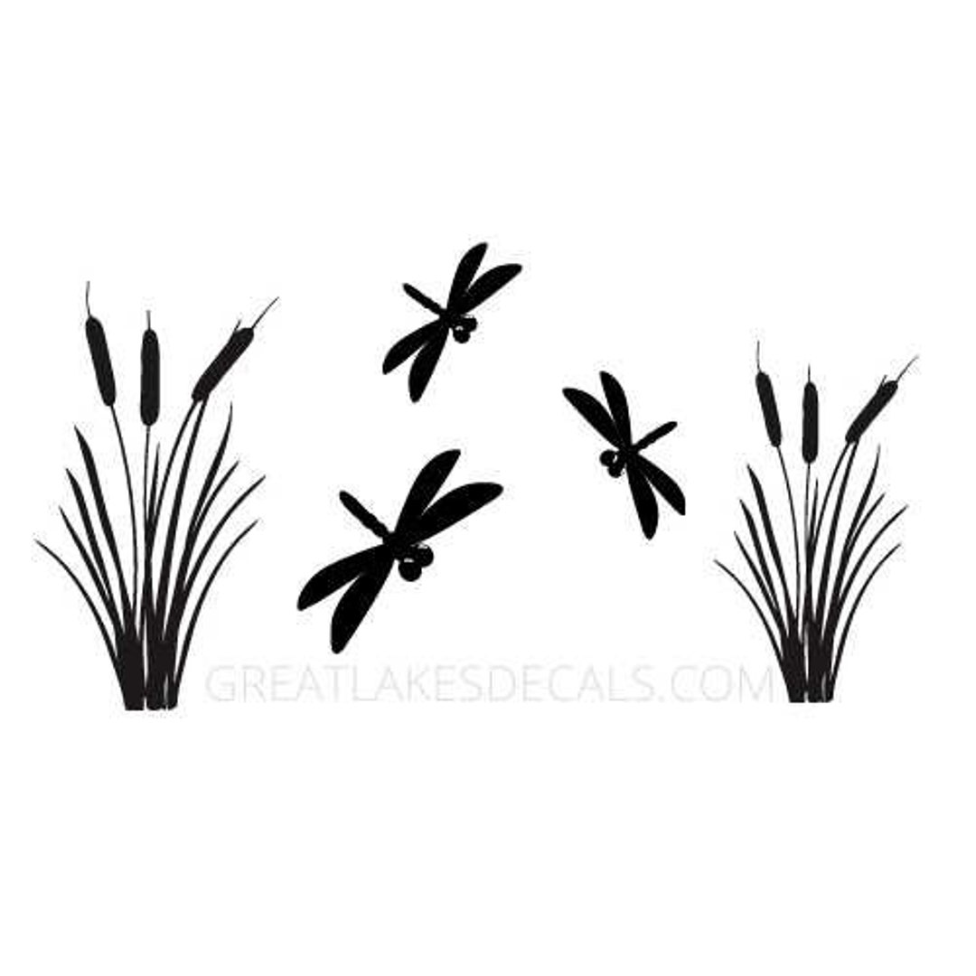 Dragonfly Vinyl Decal Sticker - Etsy