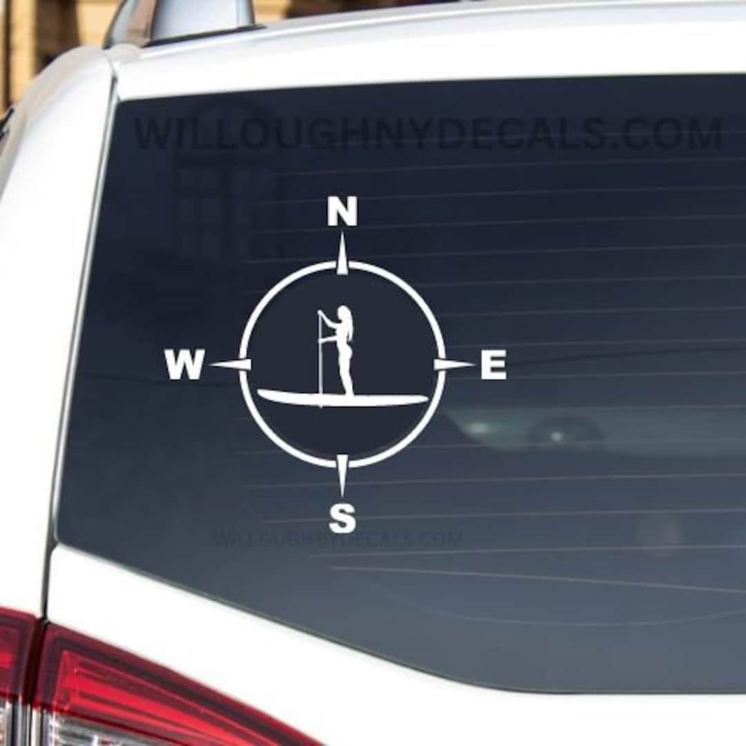 Paddle Board Vinyl Decal Sticker - Etsy