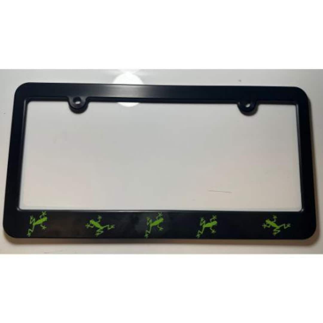 Frog License Plate Frame - Etsy