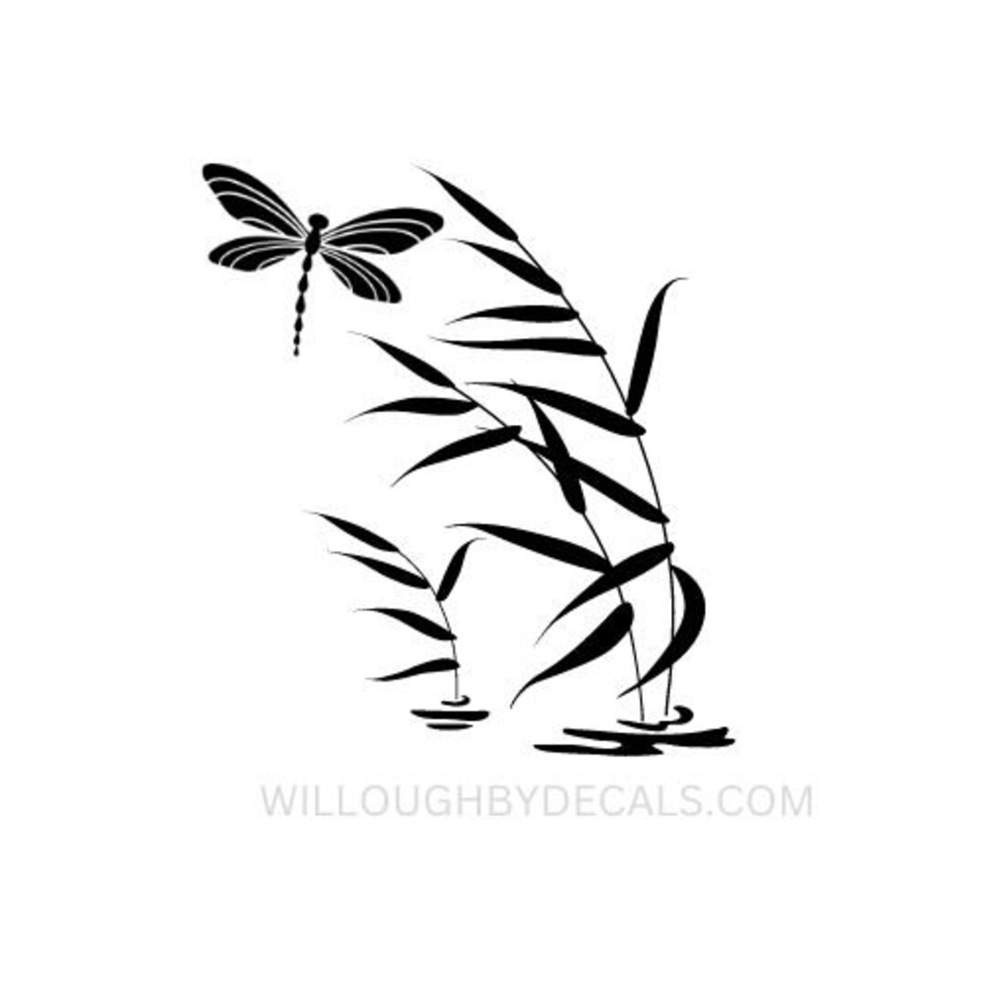 Dragonfly Vinyl Decal Sticker - Etsy