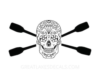 Kayak Vinyl Decal Sticker Whitewater Rapids River Sea - Etsy