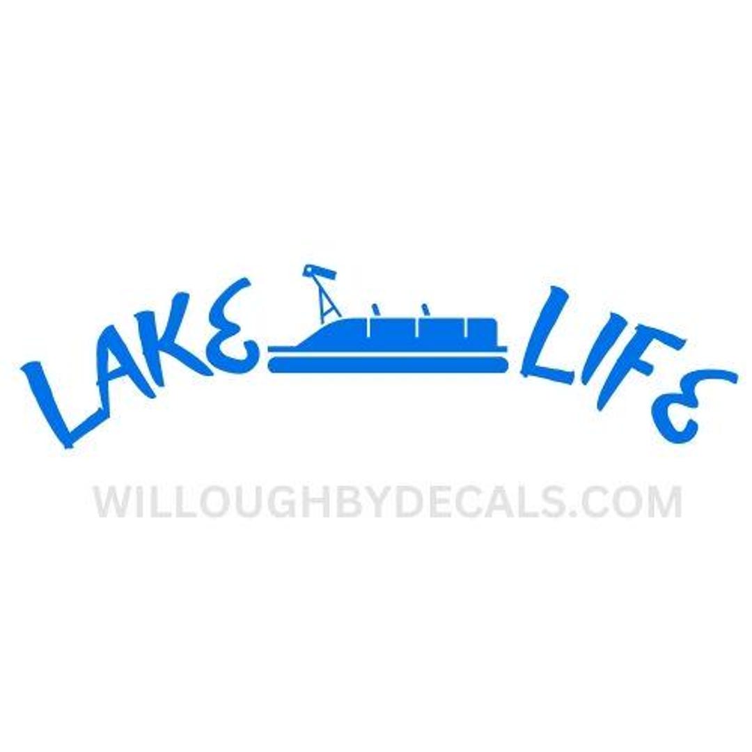 Lake Life Vinyl Decal Sticker - Etsy
