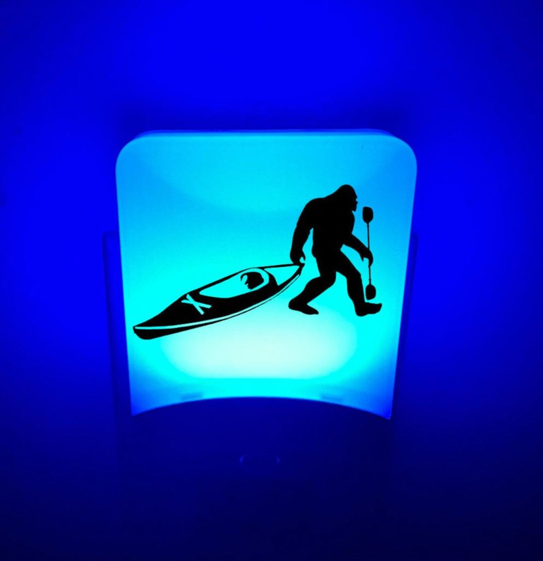 Bigfoot Kayak LED Night Light - Etsy