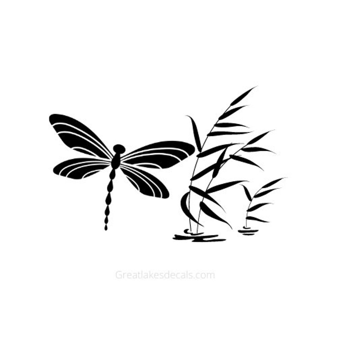Dragonfly Vinyl Decal Sticker - Etsy