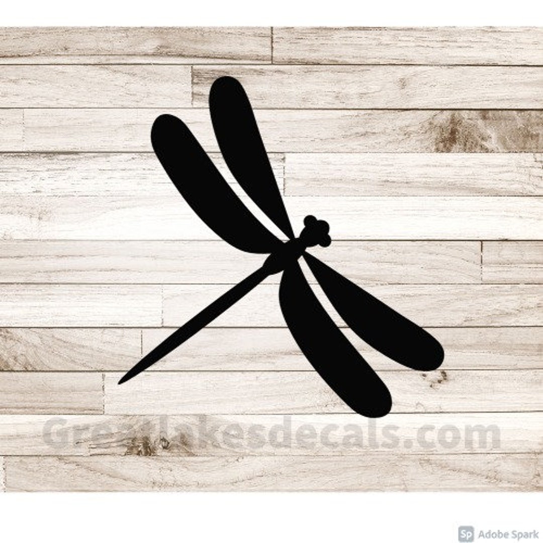 Dragonfly Vinyl Decal Sticker - Etsy