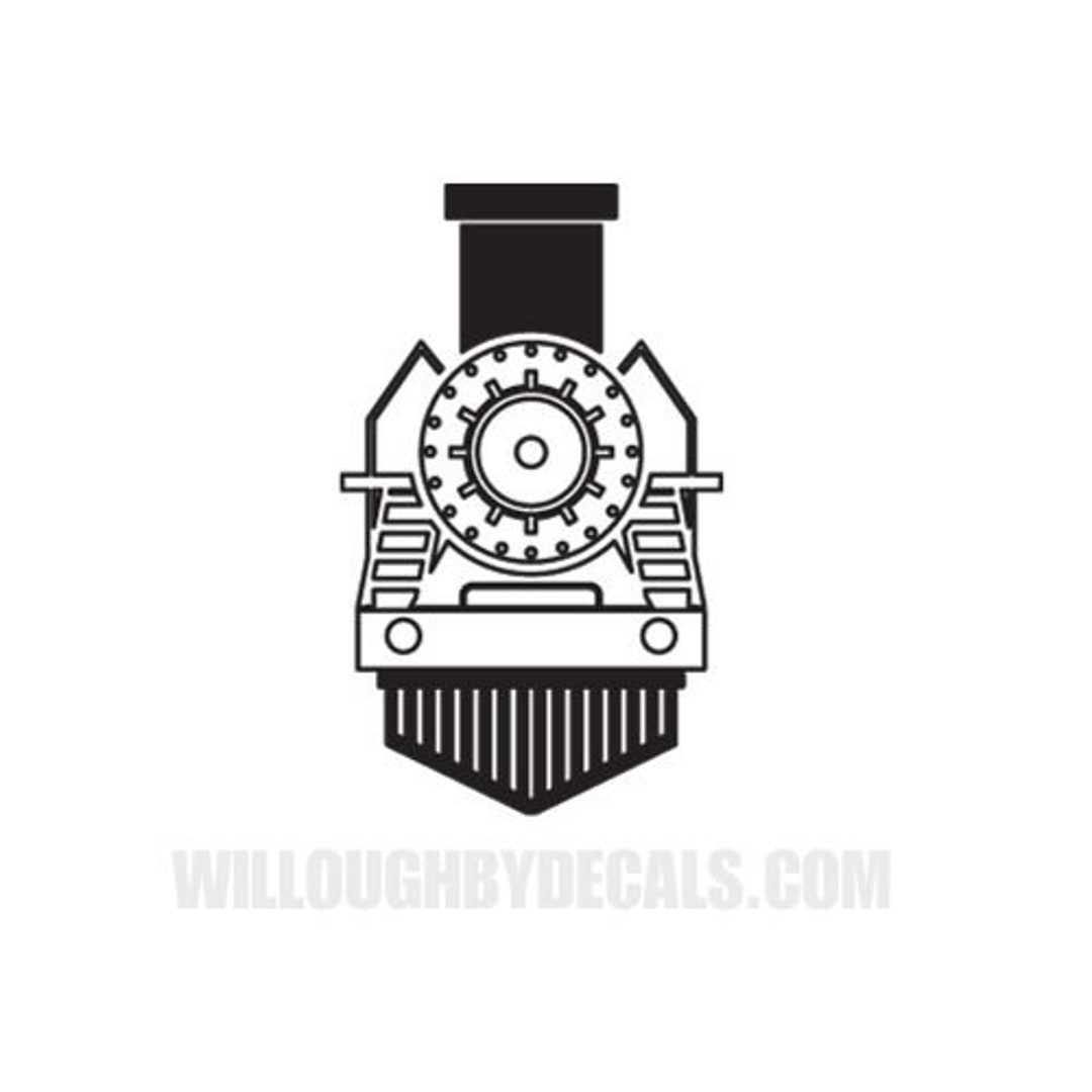 Train Vinyl Decal Sticker - Etsy