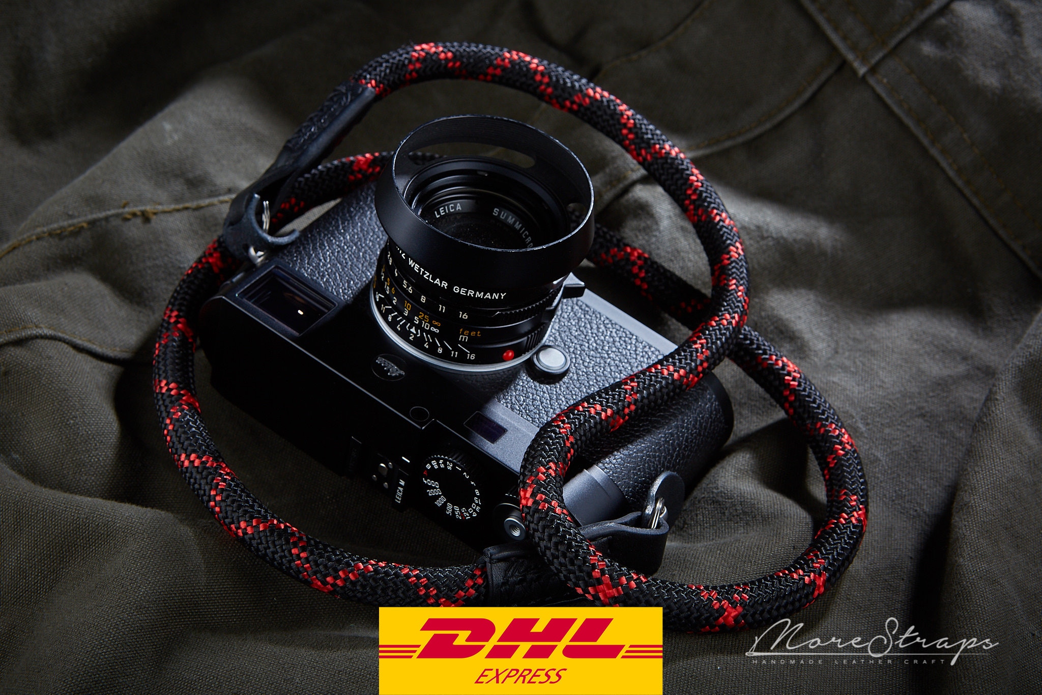 11mm Climbing Rope Camera strap Lava Python Free DHL | Etsy