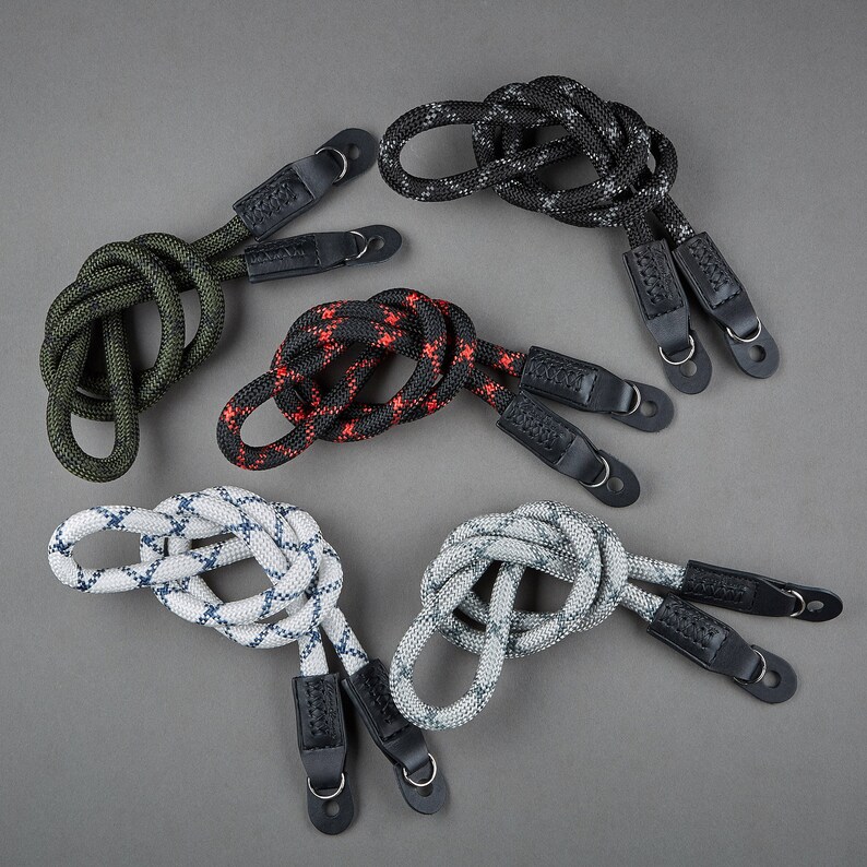 11mm Climbing Rope Camera strap Lava Python Free DHL | Etsy