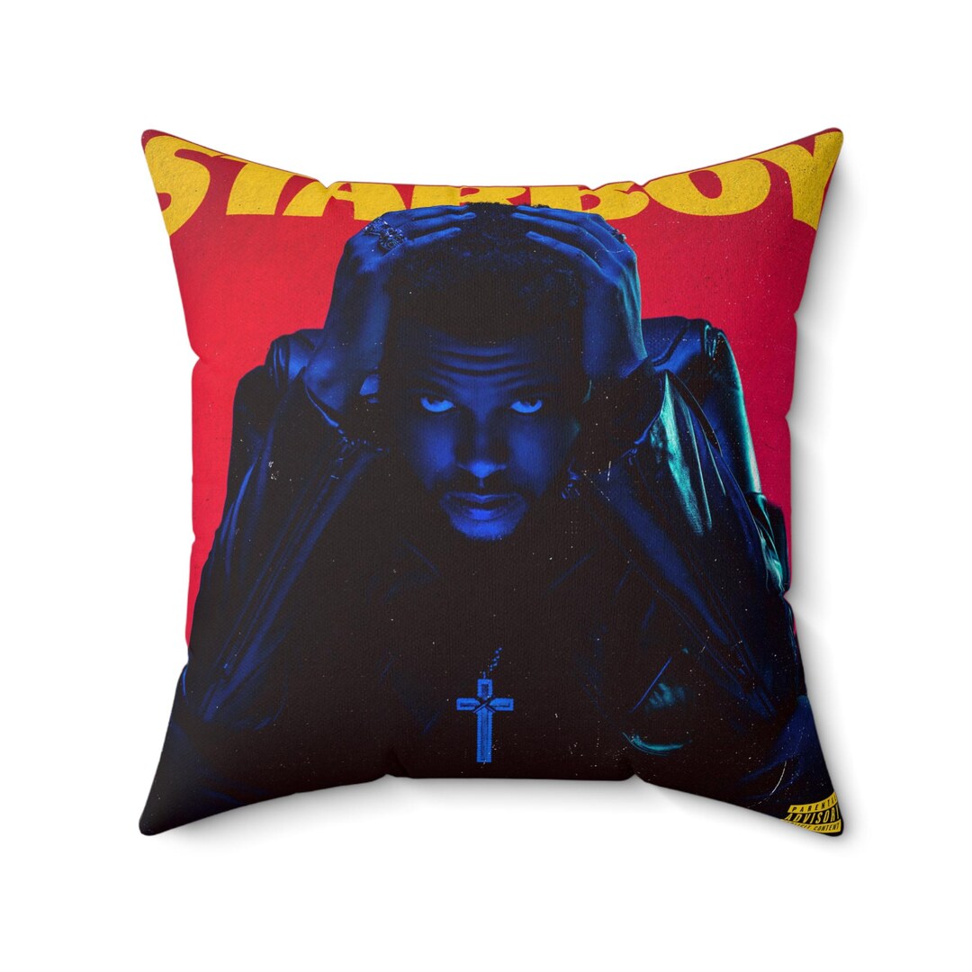The Weekend Starboy Album Art Pillow | Square Pillow - Etsy