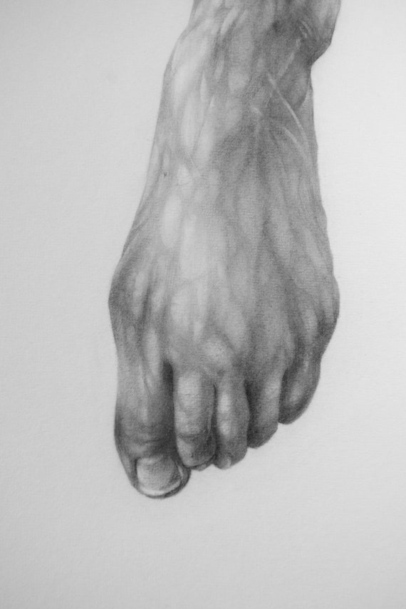 Feet Gestures Drawing