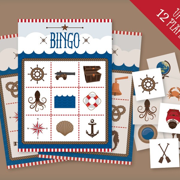 Nautical Bingo - Etsy