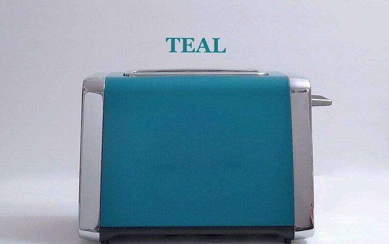 Teal Retro Toaster wide Slot Toaster Teal Toaster Retro - Etsy