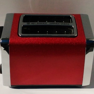 Candy Apple Red Retro Toaster, Candy Apple Red Kitchen, Retro Toaster ...