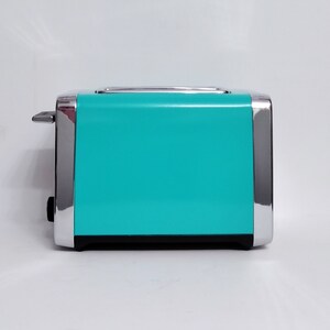 Turquoise Retro Toaster ,wide Slot Toaster, Turquoise Toaster, Retro ...