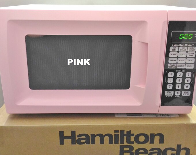 Pink Microwave , Hamilton Beach Pink Microwave, Shabby Pink Kitchen ...