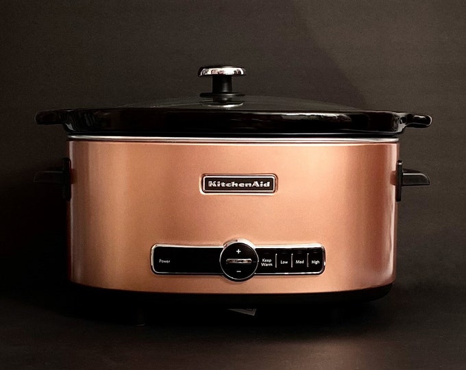 Rose Gold Kitchenaid Crock Pot, Kitchenaid Slow Cooker, Kitchenaid ...
