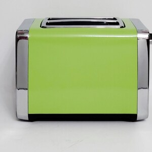 Green Apple Retro Style Toaster With Black Starburst wide - Etsy