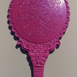 New Miami Pink Pearl Hand Held Mirrors, Pearl Pink Handheld Mirrors ...
