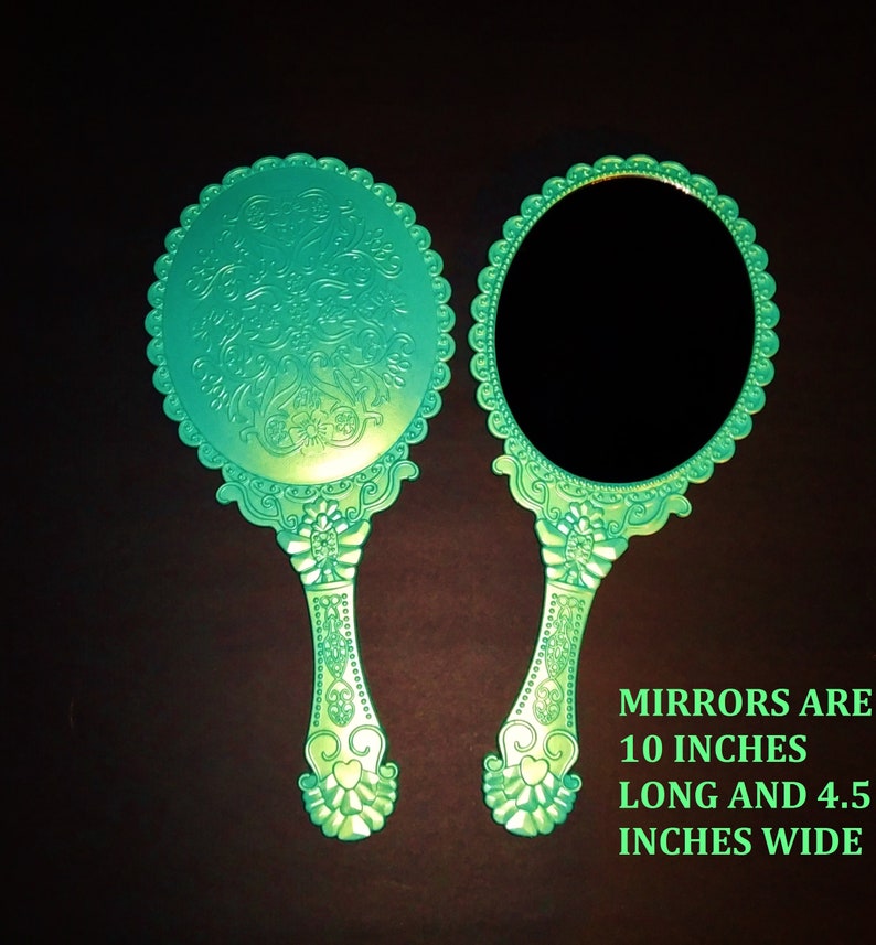 Green & Gold Pearl Iridescent Color Shift Mirrors Iridescent - Etsy