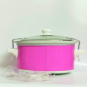 Barbie Pink Stay or Go Hamilton Beach Crock Pot ,barbiepink Crock Pot ...