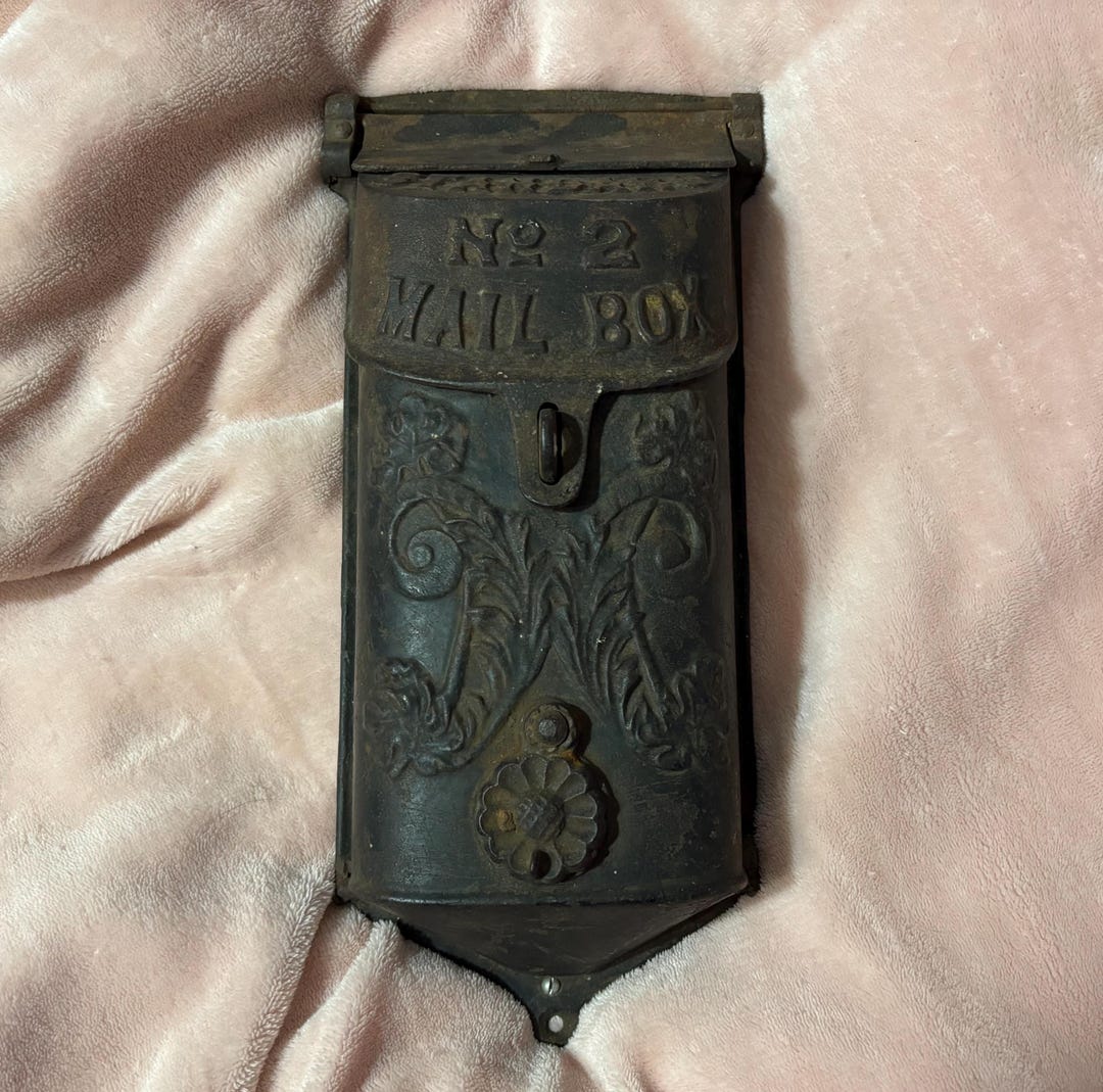 Antique Griswold Standard Cast Iron Mailbox No 2 - Etsy