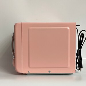 Blush Pink Retro Chrome Microwave, Blush Pink Retro Microwave, Blush ...