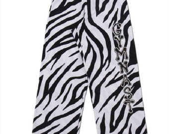Zebra print pants | Etsy