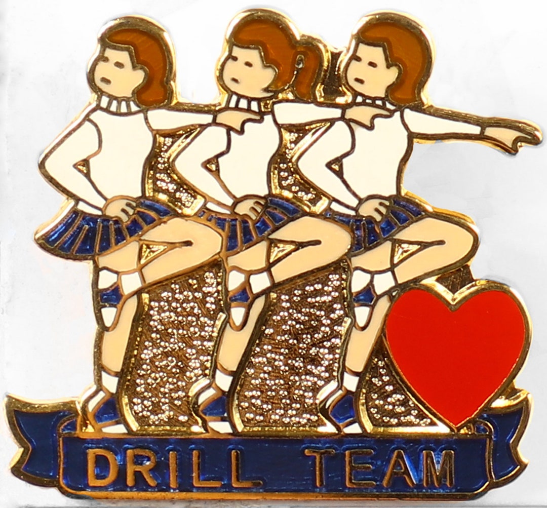 Drill Team Pins - Variety to Choose From - Etsy