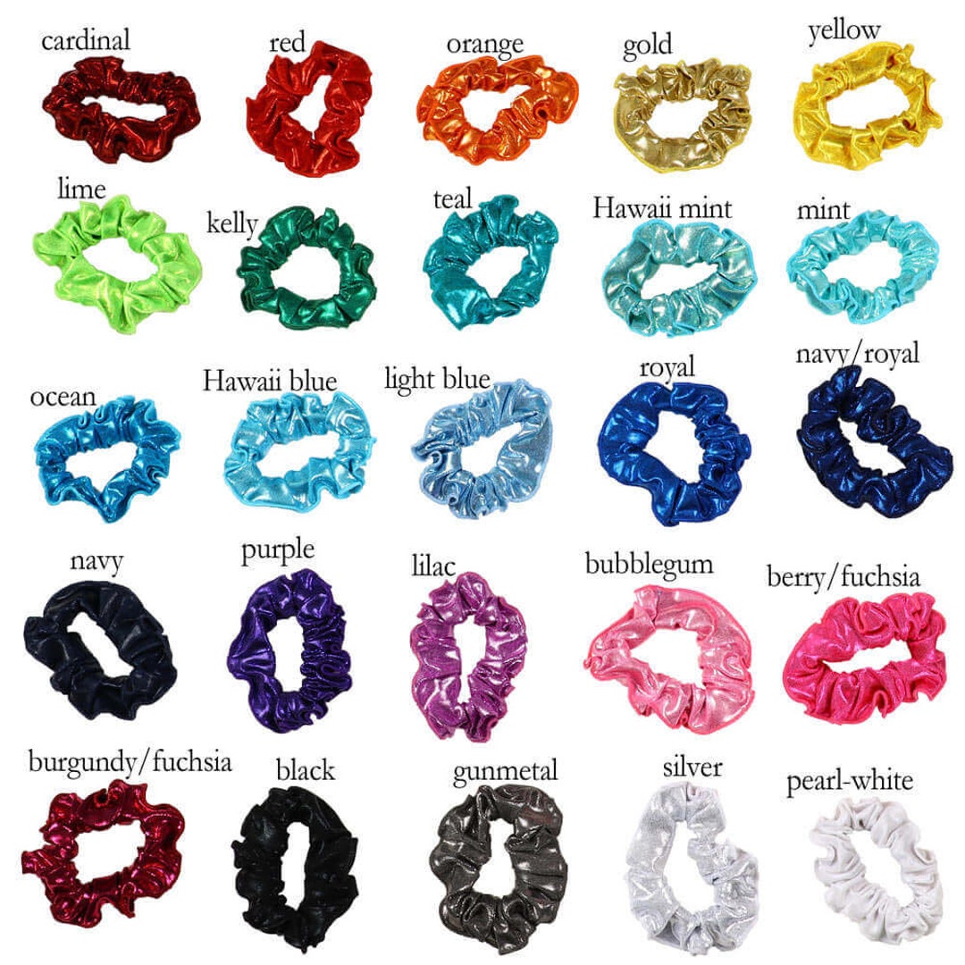 Mystique Hair Scrunchie for Gymnastics, Dance, and Cheerleading ...
