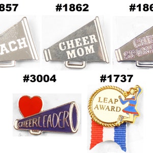Cheerleading Pins - Variety to Choose From - Etsy