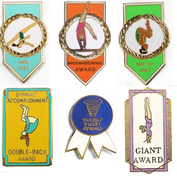 Gymnastic Pins - Etsy