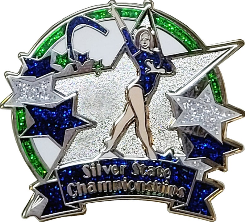 Xcel Gymnastics Pins - Bronze, Silver, Gold, Platinum, Diamond, State ...