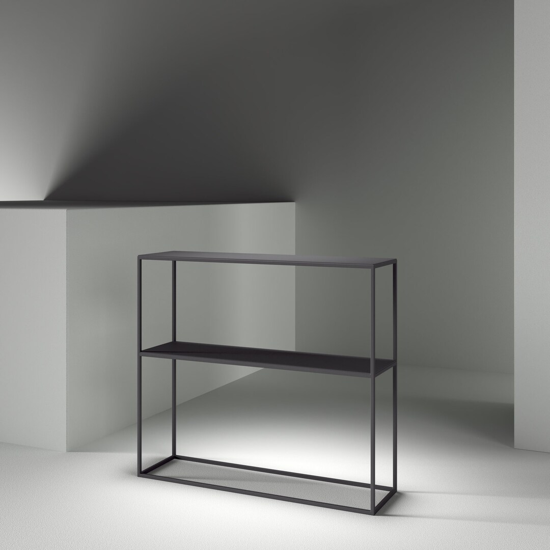 Metal Console, Console With Shelf Entry Console, Minimalism, Industrial ...