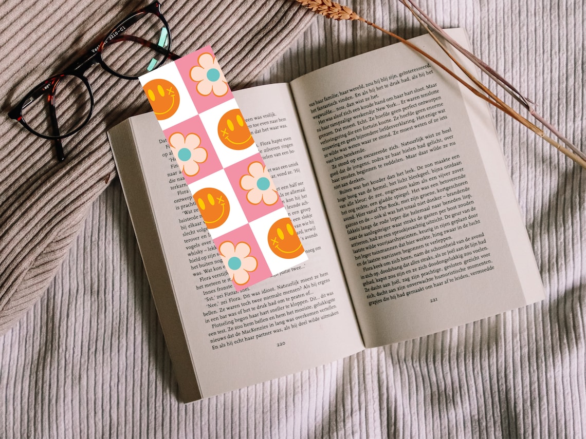 Aesthetic Bookmark Printable Bookmarks, Printable Book Tabs, Vintage ...