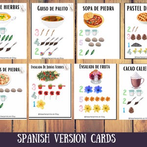 Mud Kitchen Recipe Cards, Nature Play, Outdoor Activity Preschool ...