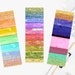 Rainbow Wooden Bookmark Printable Bookmarks, Rainbow Bookmark ...