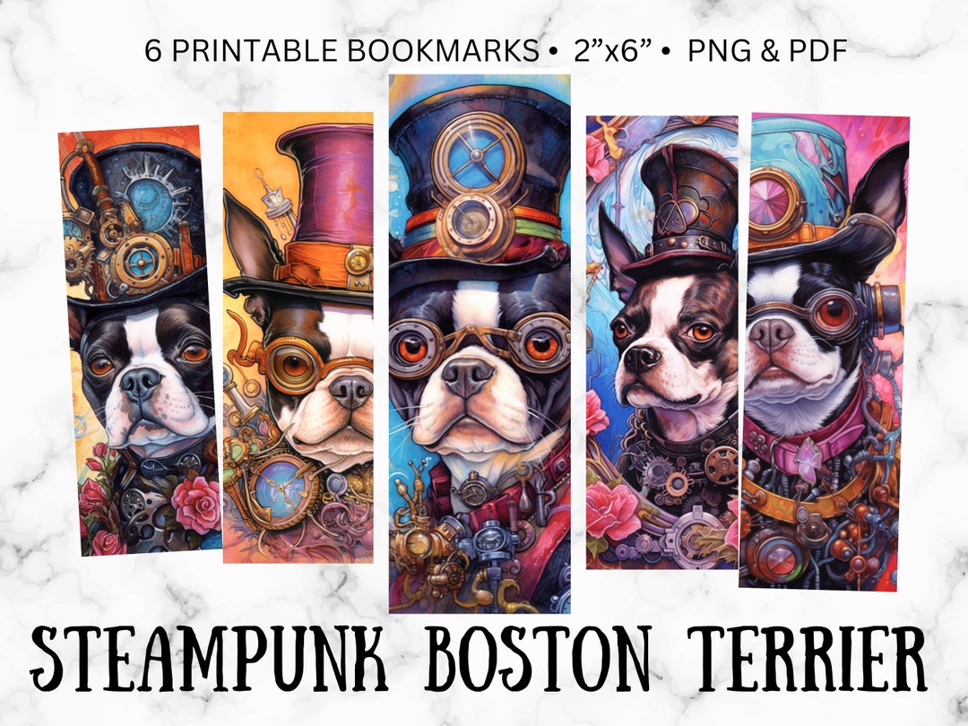 Dog Lover Bookmarks Printable Bookmarks, Printable Book Tabs, Pastel ...