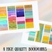 Rainbow Wooden Bookmark Printable Bookmarks, Rainbow Bookmark ...