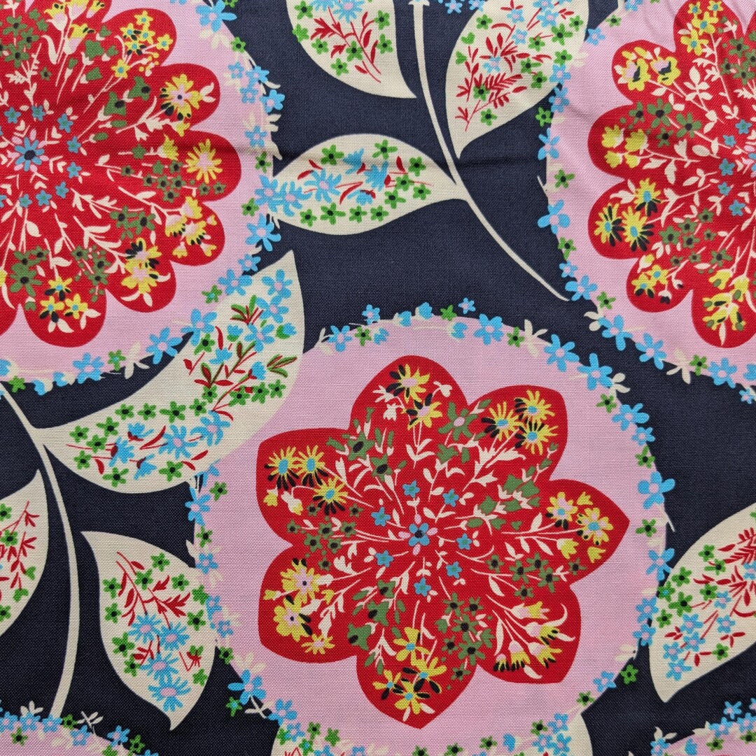 Amy Butler Charisma Lark Fabric: Floral Quilt Cotton - Fat Quarter ...