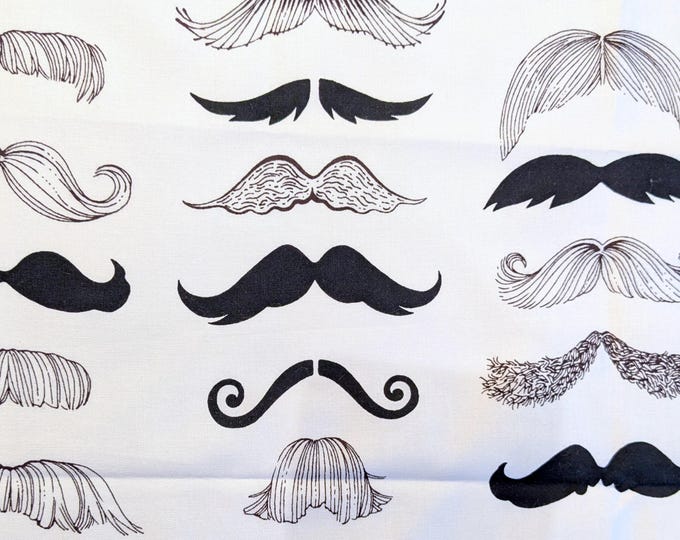 Mustaches - Alexander Henry 'where's My Stache' Fat Quarter OOP and HTF ...